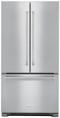 KitchenAid Refrigerators - Counter Depth French Door 22 Cu Ft - KRFC302EBS