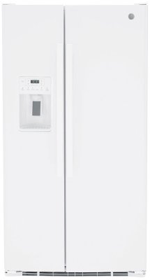 GE Refrigerators - Side-by-Side 25.3 Cu Ft - GSE25GGPBB