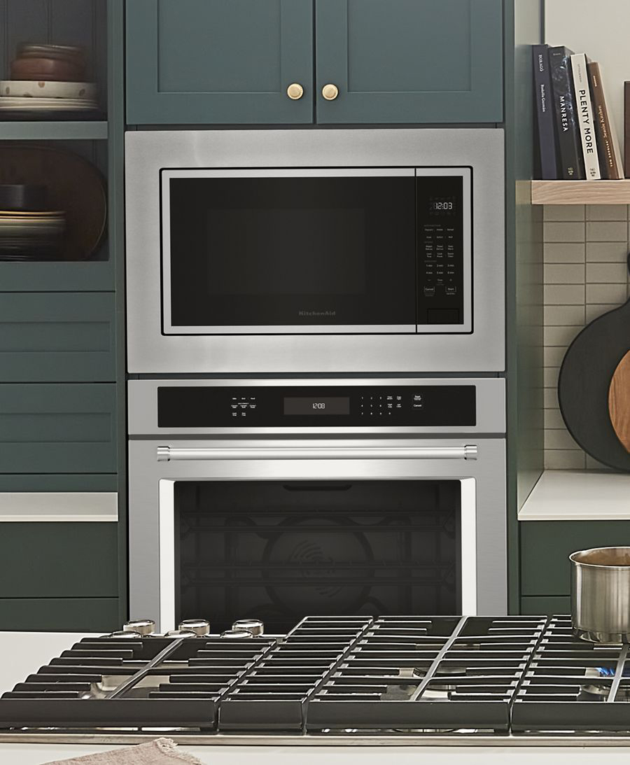 KitchenAid 27-Inch Trim Kit For Countertop Microwave MTK1627PZ | Abt