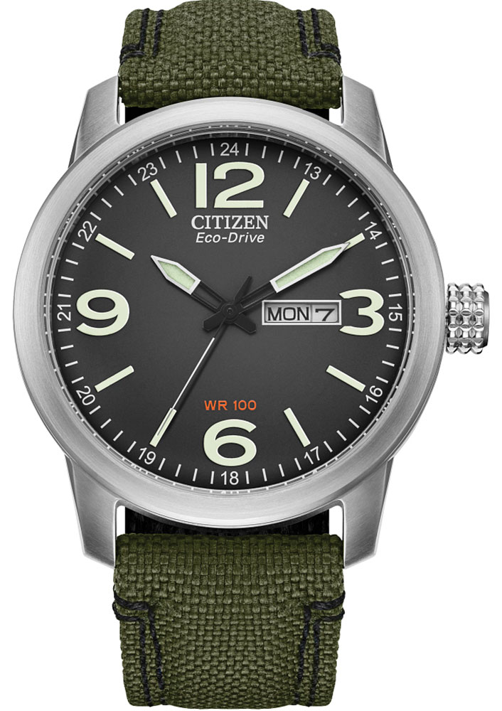 Citizen Eco-Drive Military Watch 42mm Commemorative Box Set - BM8570-09E