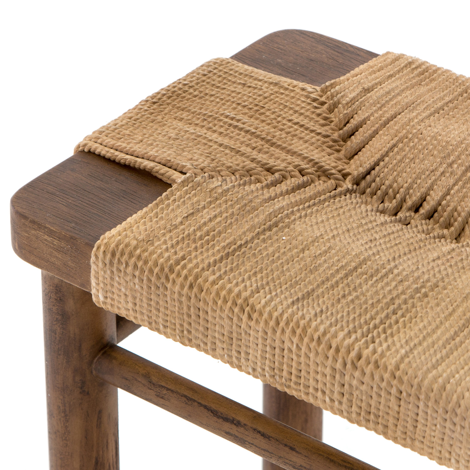 Four Hands Grass Roots Collection Shona Stool | Abt