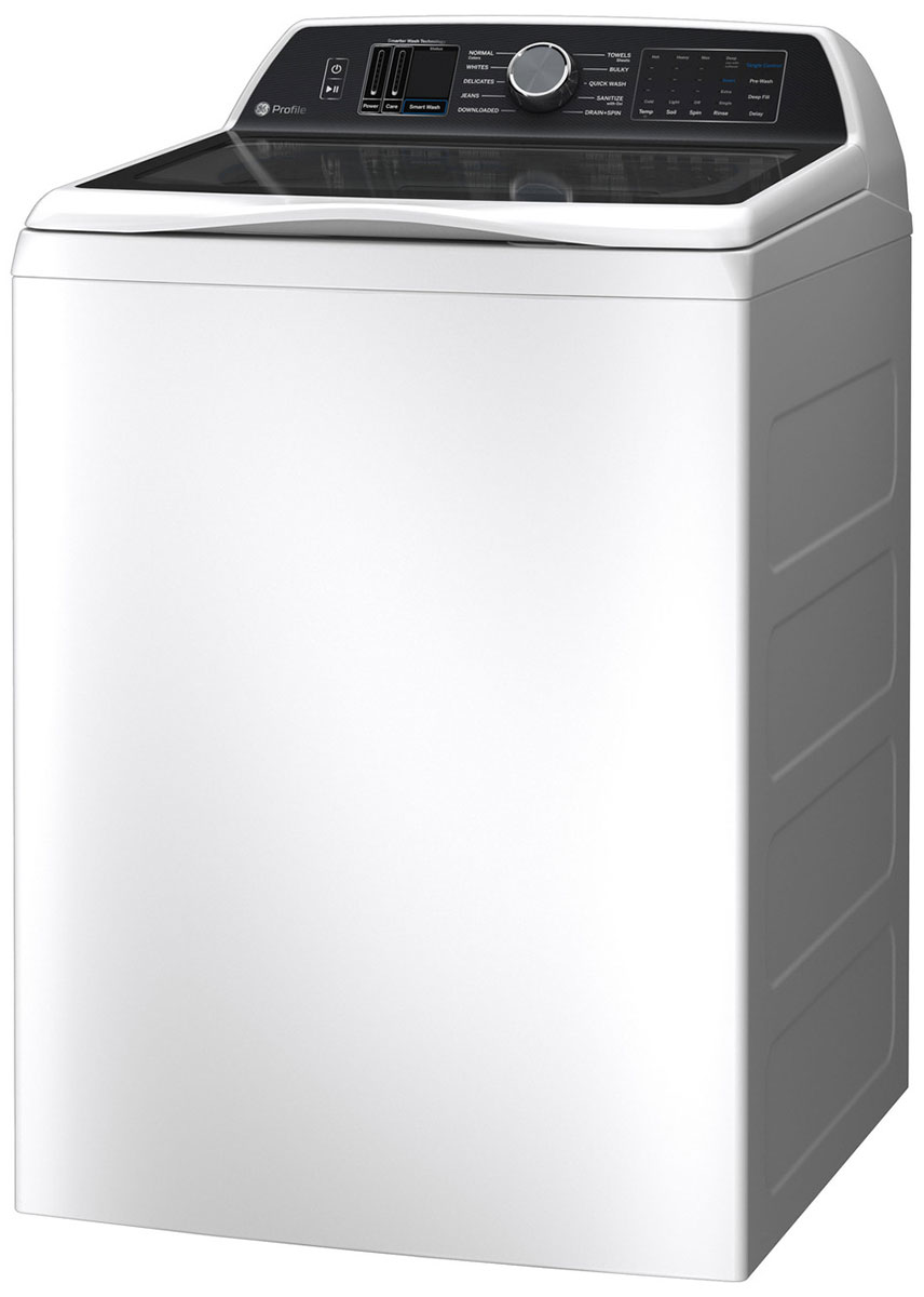 GE Profile PTW705BSTWS Washer With Smarter Wash Technology | Abt