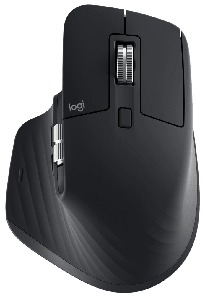 Logitech Mouse MX Master 3S Wireless in Black - 910006556
