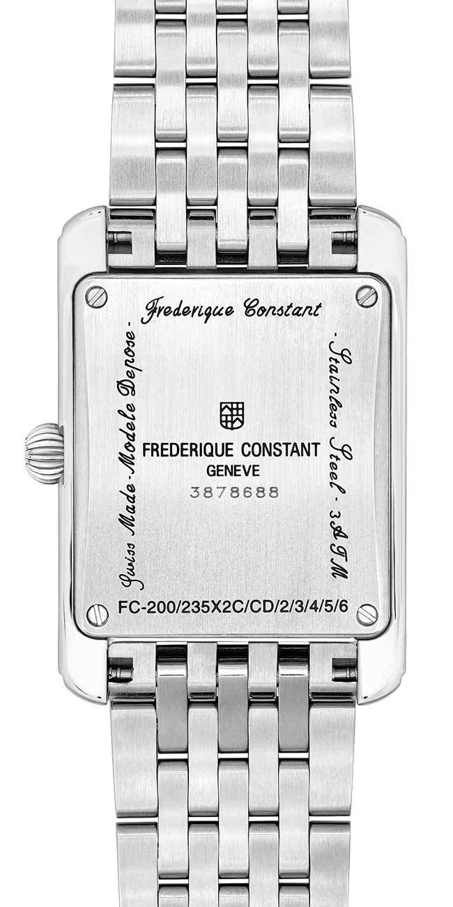 Frederique Constant Classics Carree Watch - FC-235S2C6B