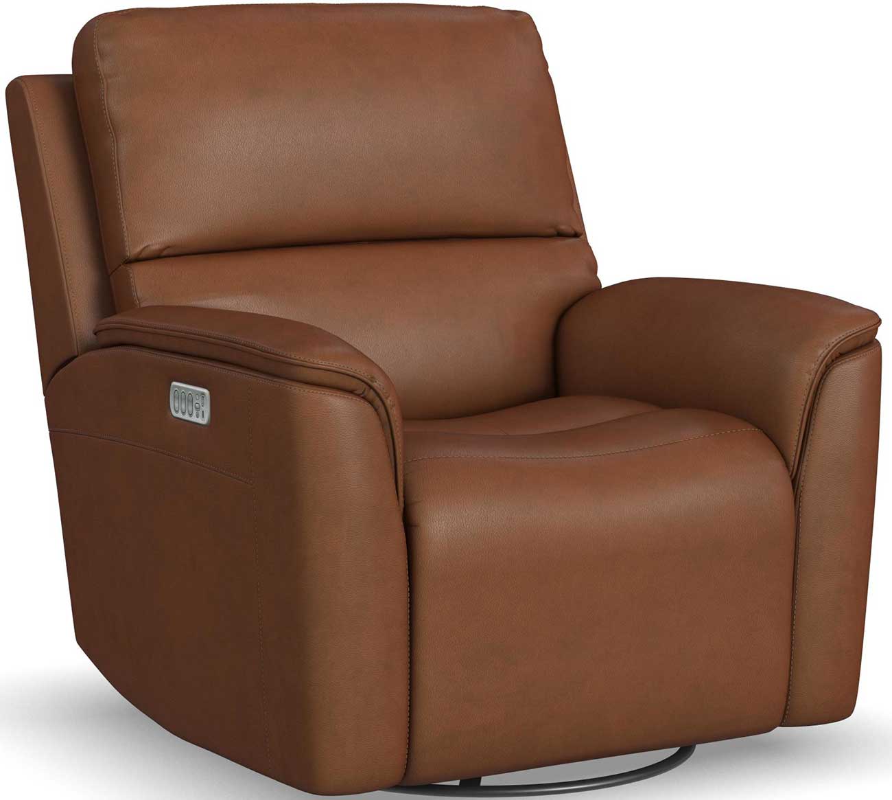 Flexsteel Henry PWR Recliner in Caramel - 1041-53P5-946-72