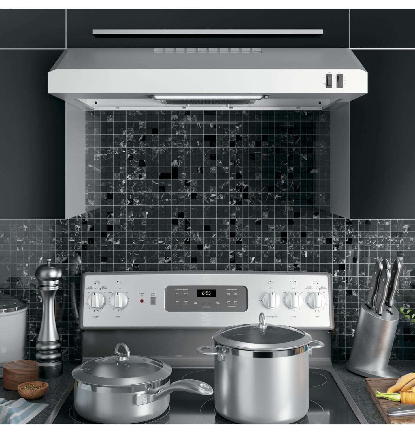 GE 30" Stainless Hood JVX3300SJSS | Abt