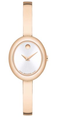 Movado BOLD Horizon Chalk Dial Gold-Tone Watch 3601088