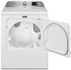 Maytag 7 Cu. Ft. White Electric Dryer MED6200KW | Abt