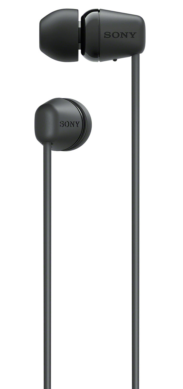 Sony Black Wireless In-ear Headphones - WIC100B | Abt