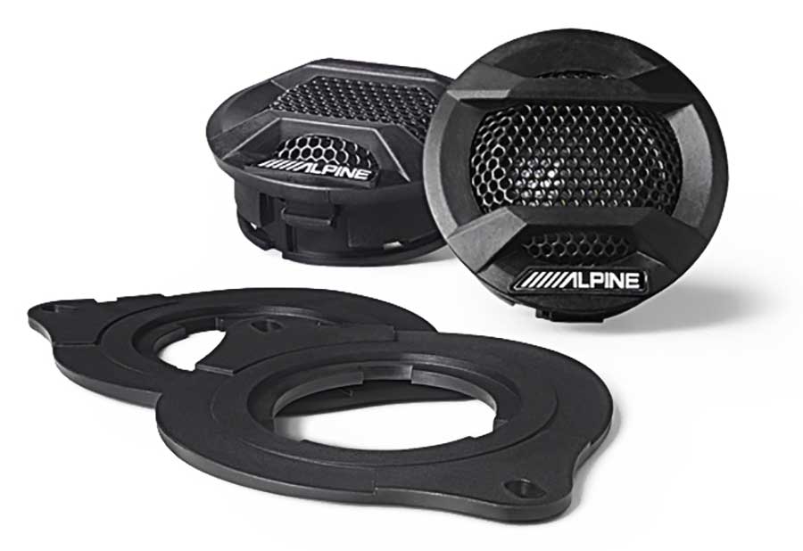 Alpine 1" Tweeters For 2007-Up Jeep - SPV10TWWRA | Abt