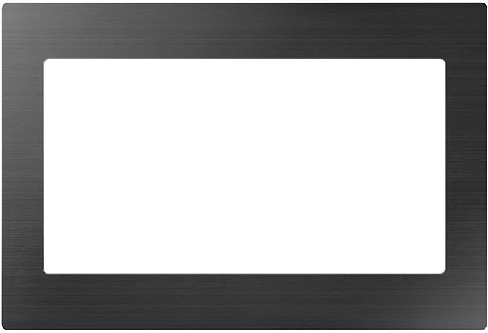 Samsung 30" Black Stainless Steel Microwave Trim Kit | Abt