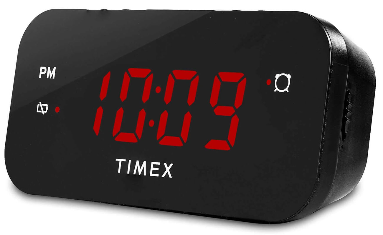 iHome Timex Alarm Clock with Large Display - T121B