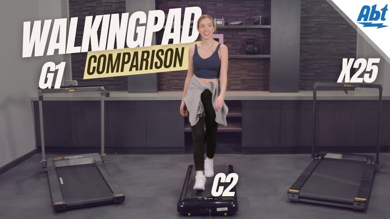WalkingPad Treadmill Comparison: C2 vs G1 vs X25 | Abt Videos