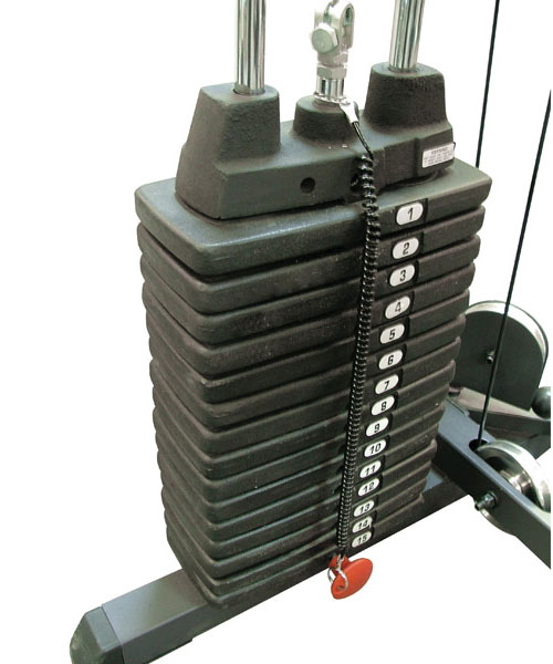 Body-Solid 300lb Weight Stack Add-On Kit - SP300 | Abt