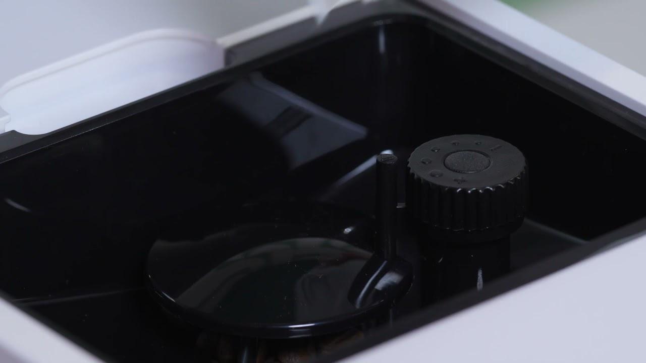 Built-In Bean Hopper | Cafe AFFETTO Espresso Machine + Frother