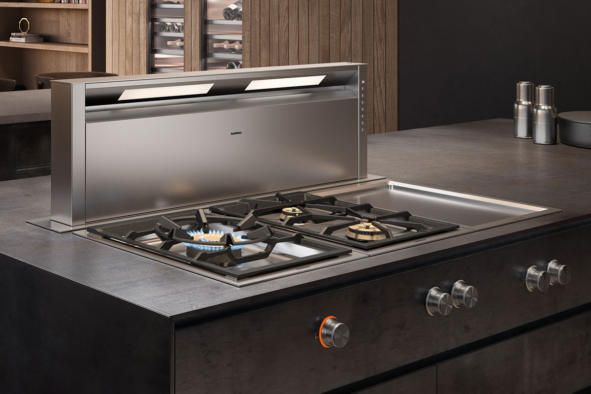 Gaggenau VG 415 211 CA 15" Stainless Gas Wok Cooktop | Abt