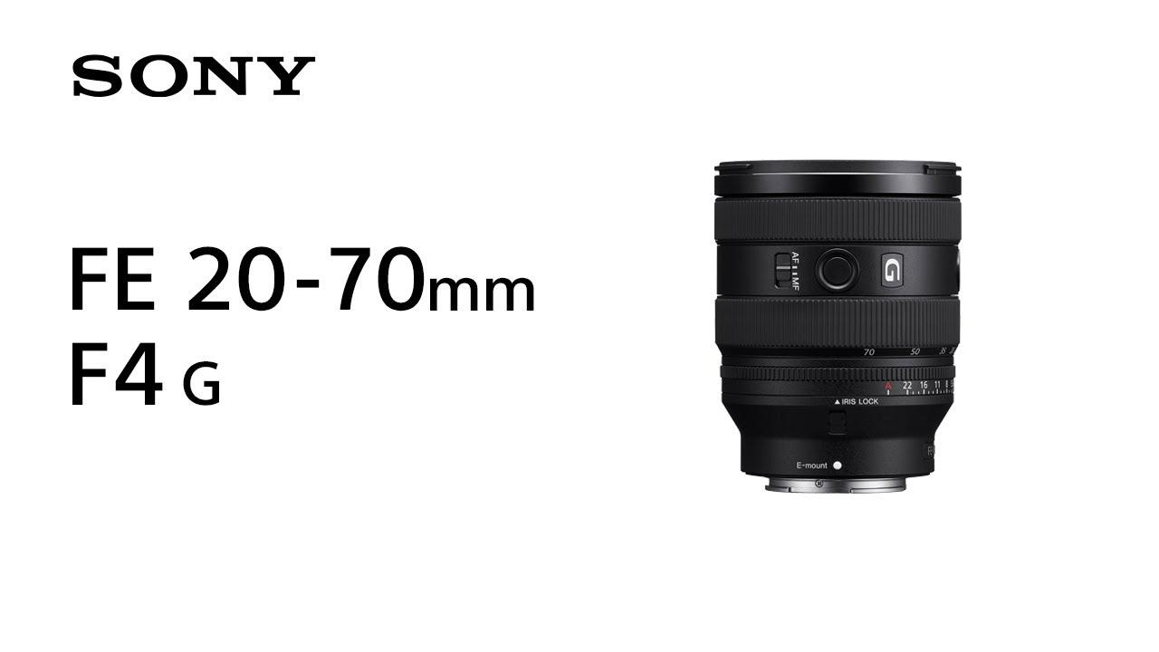 Sony FE 20-70mm F4 G Compact Standard Zoom Lens - SEL2070G