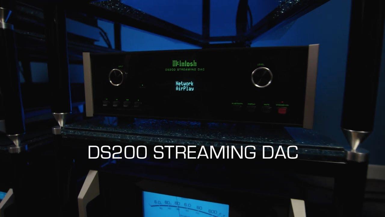 McIntosh Streaming DAC in Black - DS200 | Abt Electronics