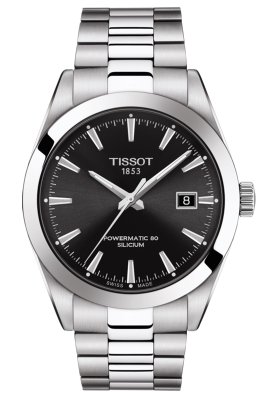 Tissot Powermatic 80 Blue Open Heart Dial Watch T1274071104101