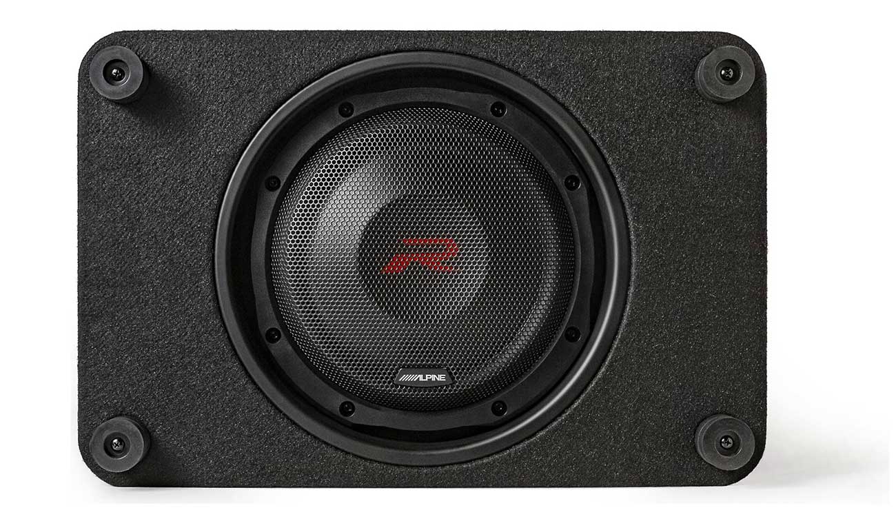 Alpine 10" Preloaded Subwoofer Enclosure - RSSB10 | Abt