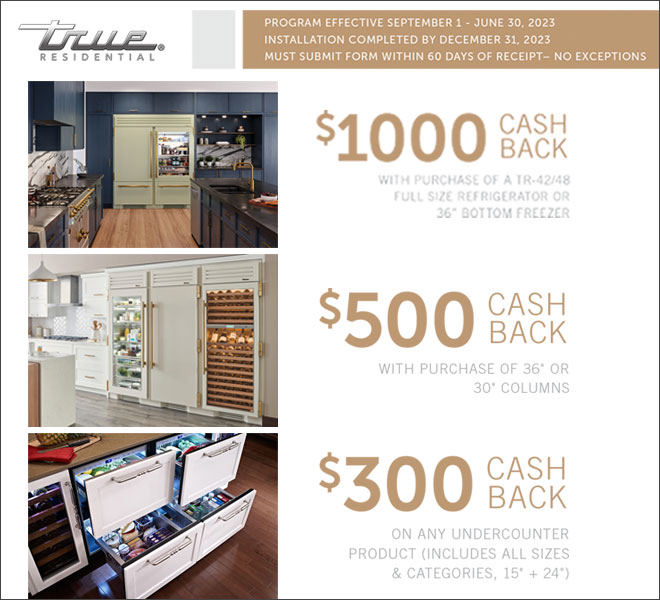 True Residential 15" Overlay Ice Machine TUI-15-L-OP-D | Abt