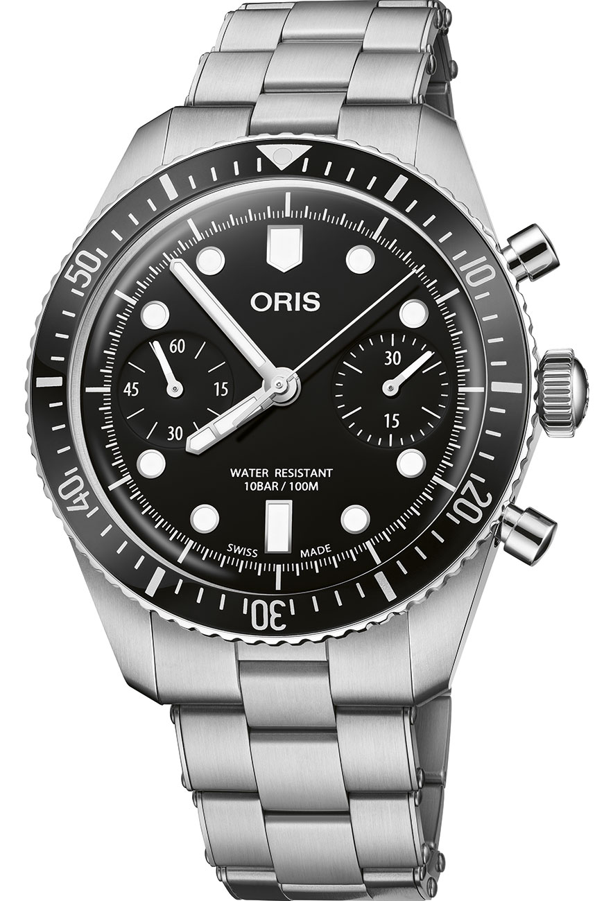 Oris Divers Sixty-Five Chronograph Watch 40mm - 01771779140540782018