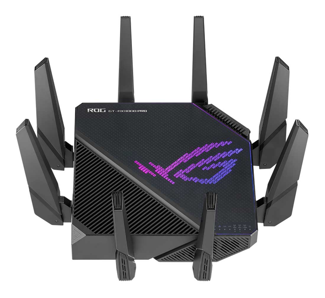 ASUS ROG Rapture Pro Wi-Fi Gaming Router - GTAX11000PRO | Abt