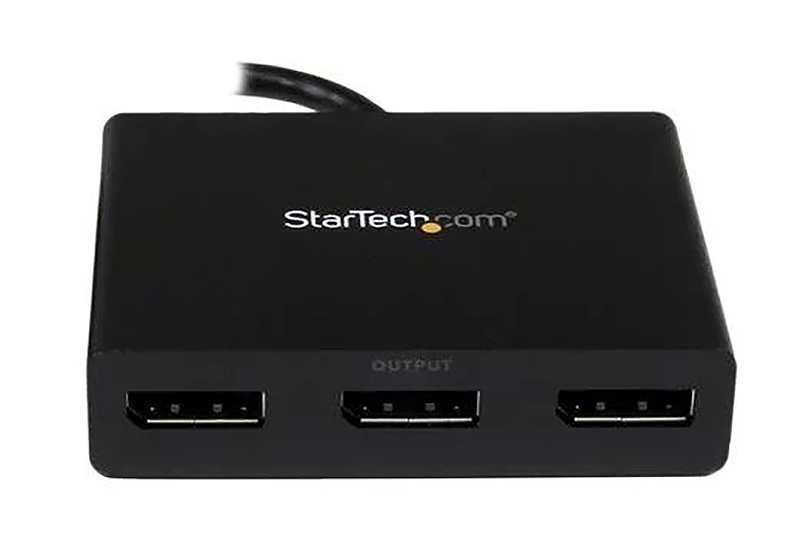 StarTech 3-Port Multi-Monitor Splitter Hub - MSTDP123DP