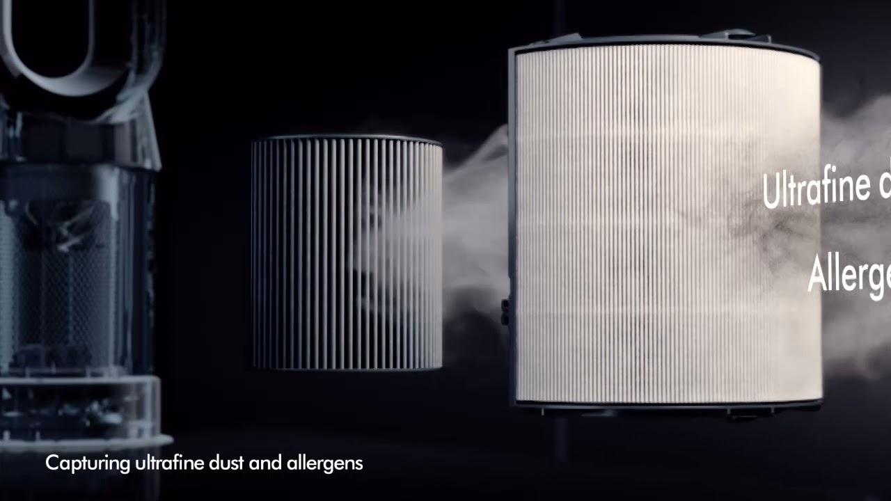 Dyson Purifier Hot+Cool HP07 White/Silver Heating Fan | Abt