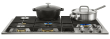 JennAir 36" Stainless Gas Downdraft Cooktop JGD3536GS | Abt