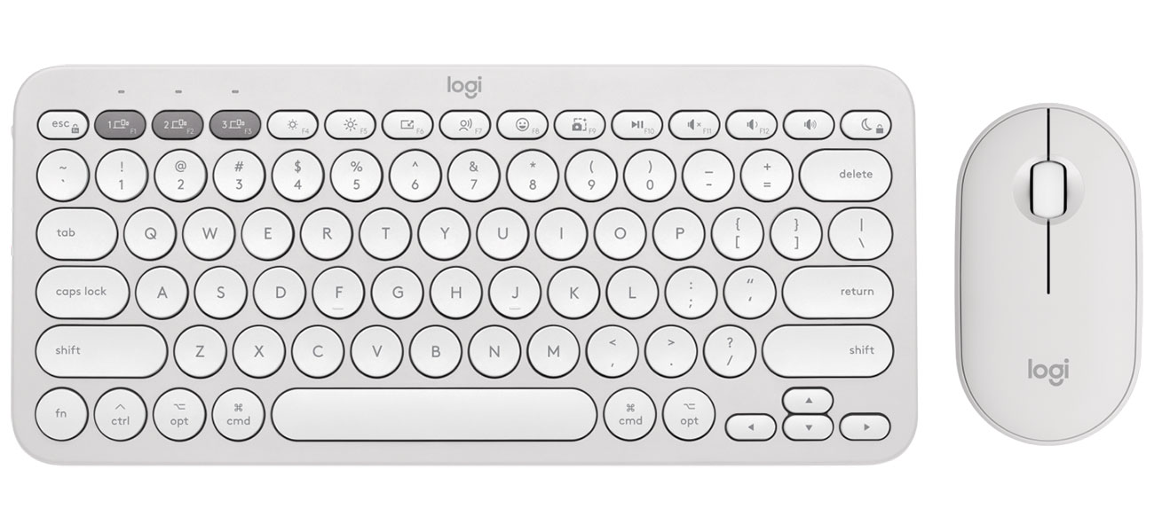 Logitech Pebble 2 Keyboard and Mouse Combo White - 920-012201