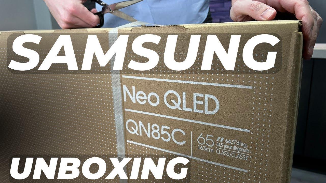 Samsung QN85C 4K Neo QLED Unboxing | Abt Videos