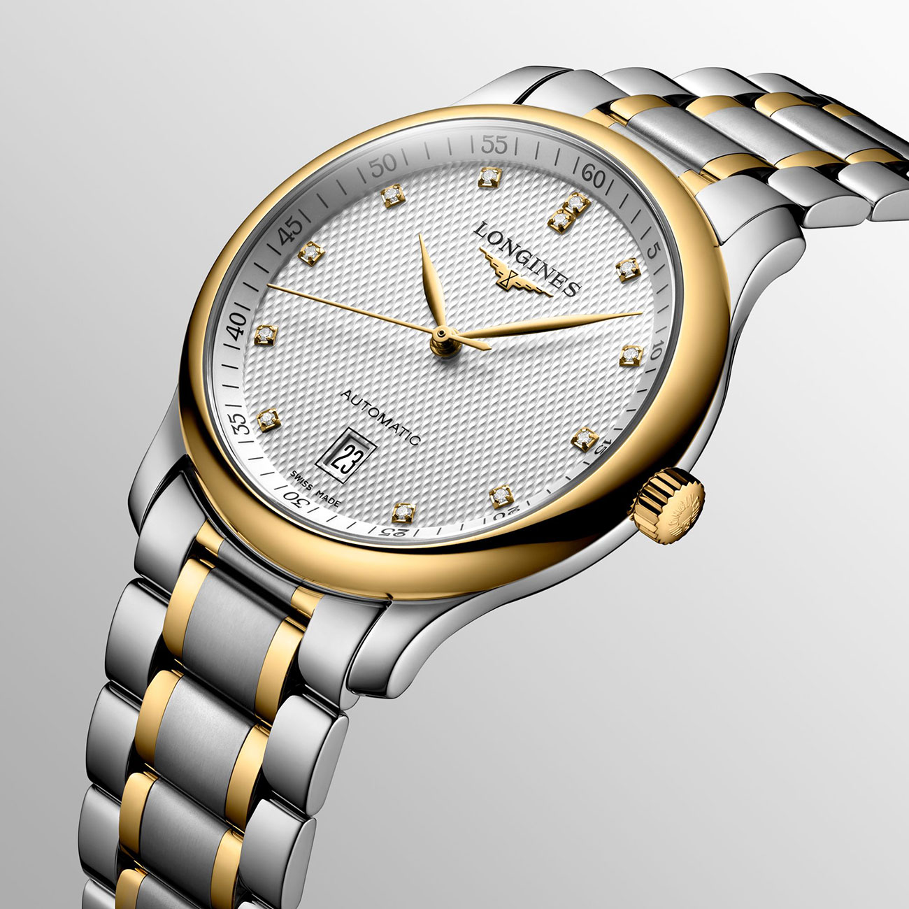 Longines The Master Collection Silver Dial Two-Tone SS Watch L26285777