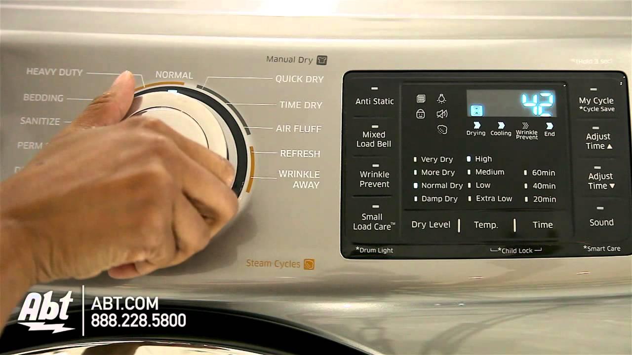 Samsung Front Load Dryer DV42H5200 Overview | Abt Videos