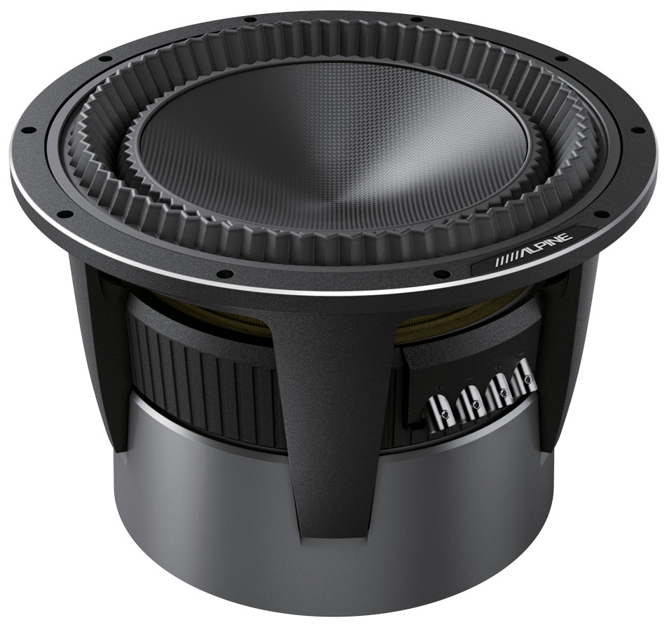 Alpine Status 12-Inch Car Subwoofer with HAMR Sound - HDZ12