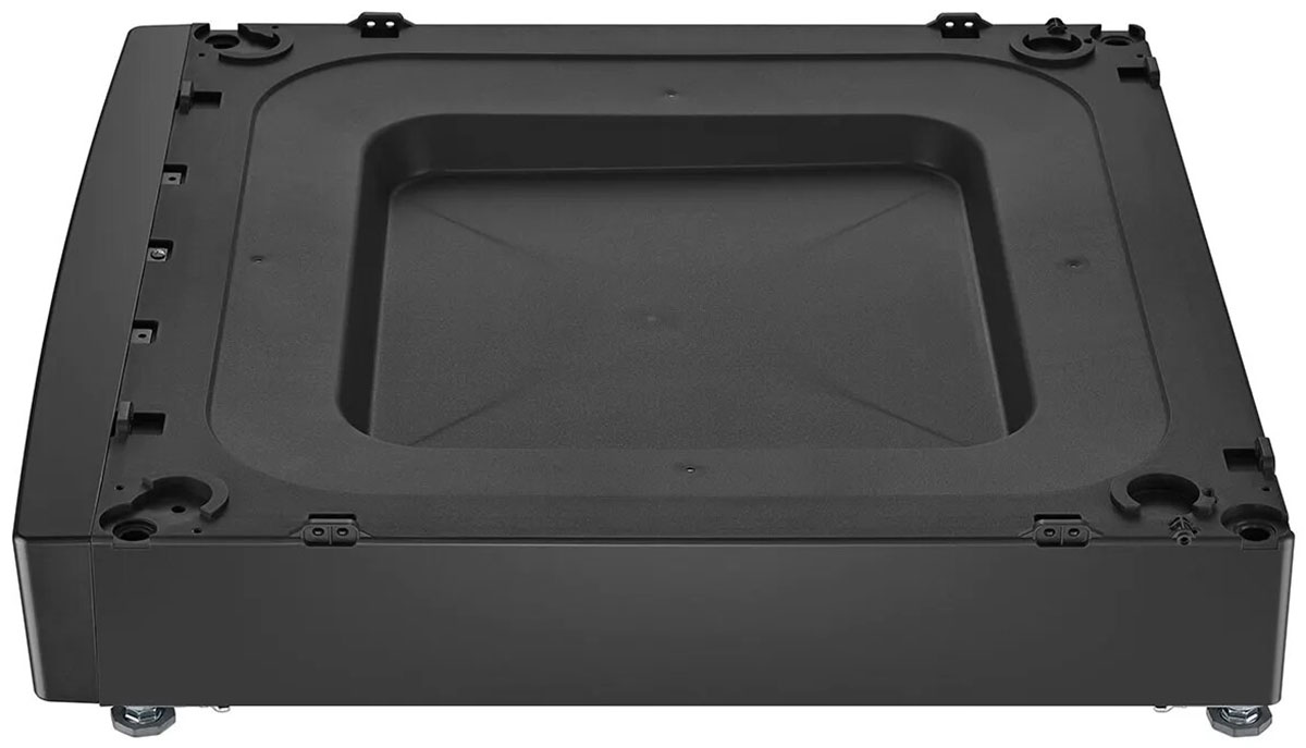 LG ADA Compliant Pedestal Riser in Black Steel - WDPS2B | Abt