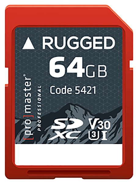 ProMaster Professional 64GB Rugged Memory Card - PRO5421