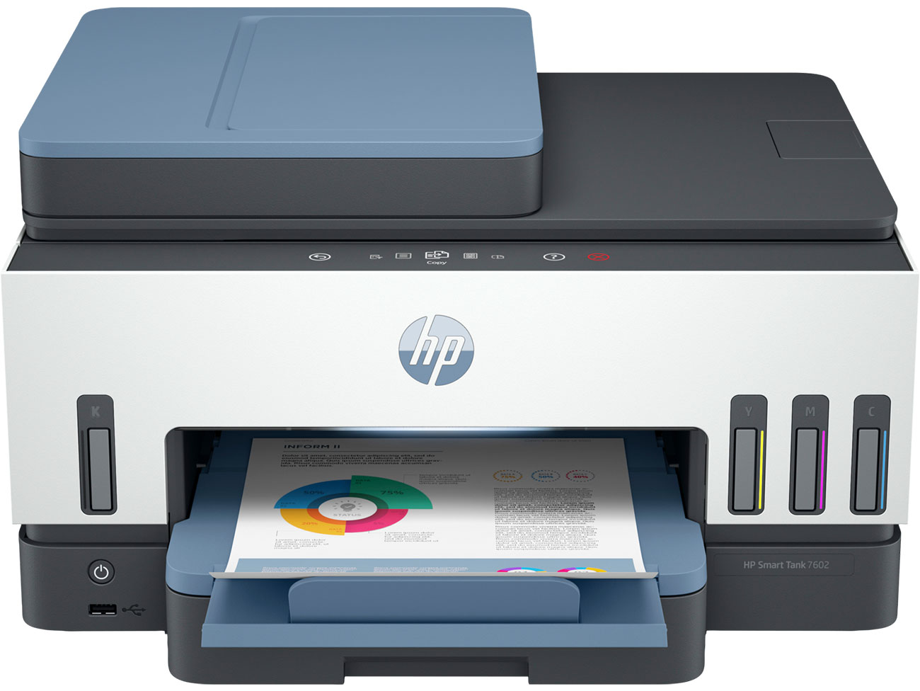 HP Smart Tank 7602 Wireless Printer - HP-SMARTTANK7602 | Abt