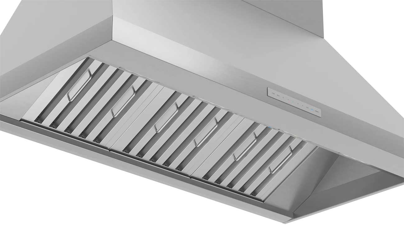 Thermador 48" Stainless Chimney Wall Hood HPCN48WS | Abt