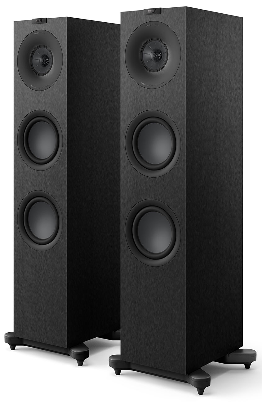 KEF Q7 Meta 3-Way Floorstanding Speaker in Black - Q7MBK