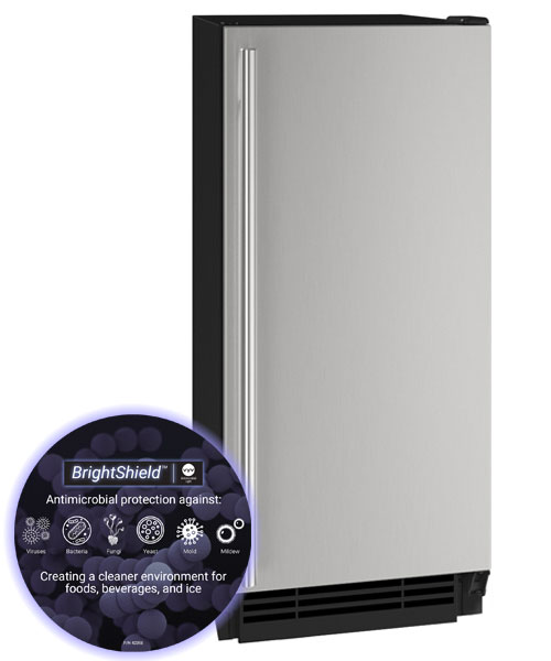 U-Line UHCP115-SS81A 1 Class Stainless Ice Machine | Abt