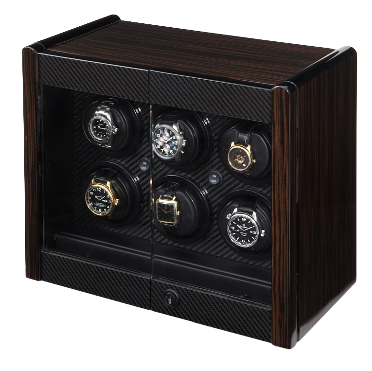 Orbita Avanti Six Macassar Rotorwind Watch Winder | Abt