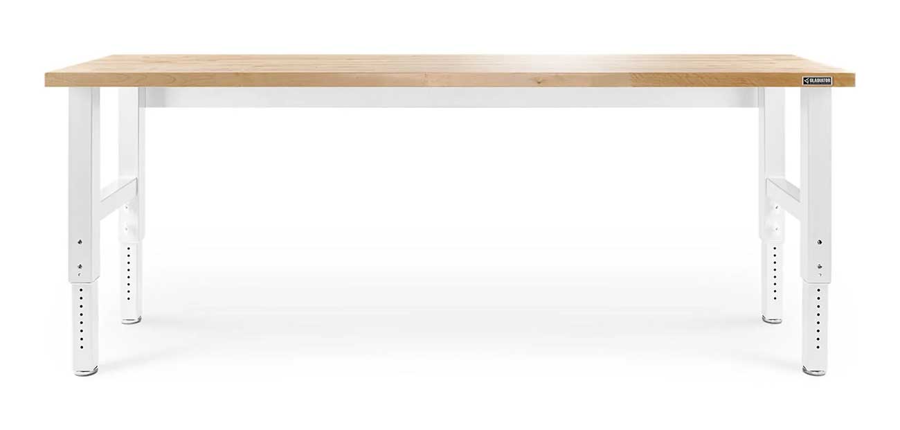 Gladiator Garageworks 8 Ft. White Workbench - GAWB08HWGW | Abt