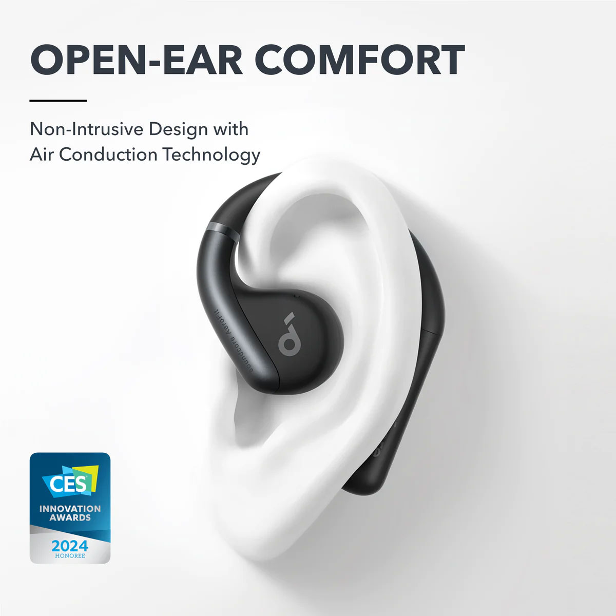 Soundcore AeroFit Open-Ear Earbuds Superior Comfort | Abt