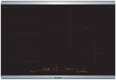 Bosch 500 Series 36" Black Induction Cooktop NIT5660UC | Abt