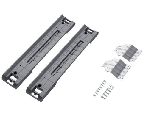 Samsung Bespoke Stacking and MultiControl Combo Kit 27-In in Dark Grey ...