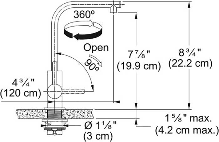Franke Hot Filtered Water Dispenser - UNLHO304 | Abt