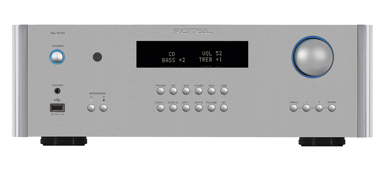 Rotel Silver Integrated Amplifier - RA1572MKIISIL | Abt