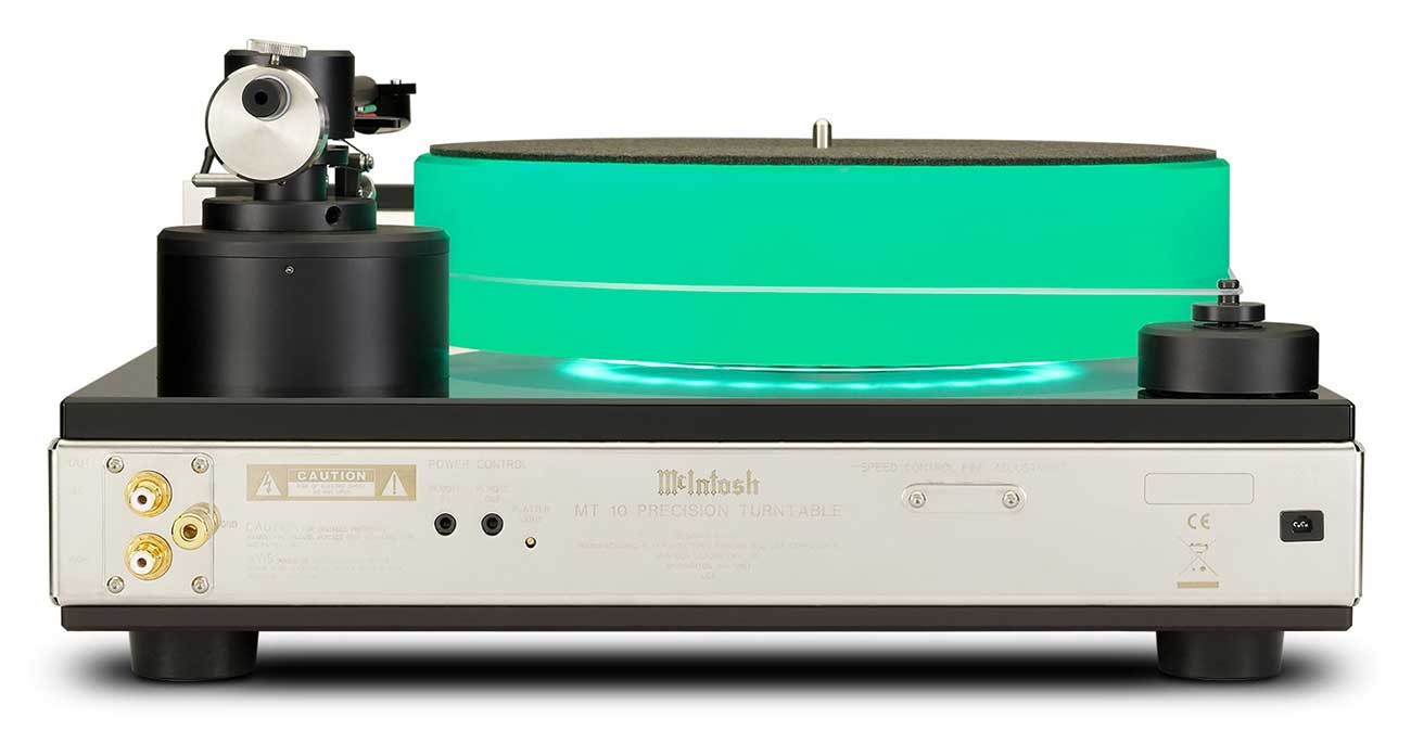 McIntosh Precision Turntable in Black - MT10 | Abt