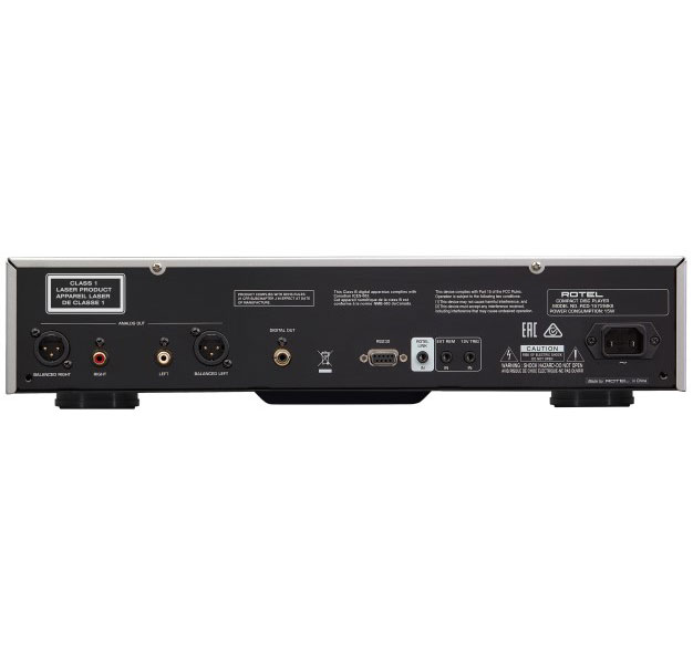Rotel CD Player in Black Finish - RCD1572MKIIBK | Abt